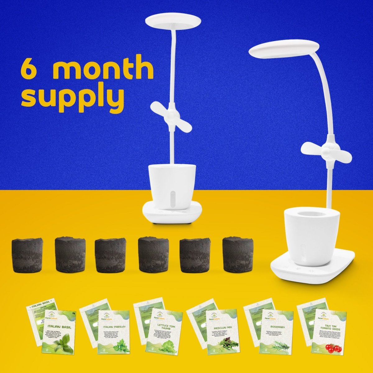 EXCLUSIVE - 2 Grow Pad Minis & All the Herbs and Veggies You Need for ...