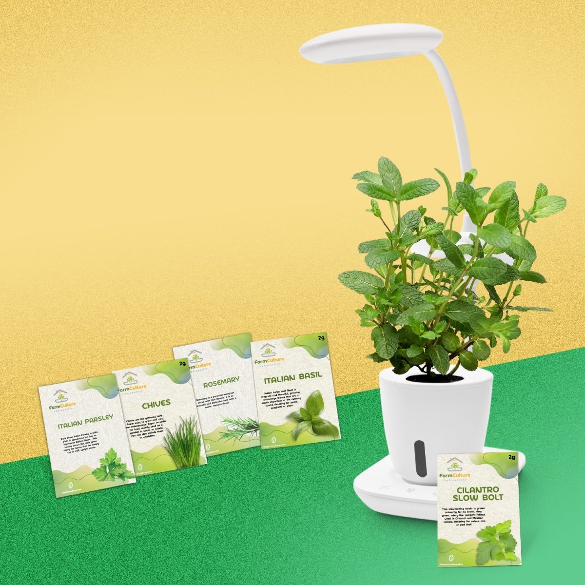 Grow Pad Mini Mediterranean Starter Kit – Farm Culture